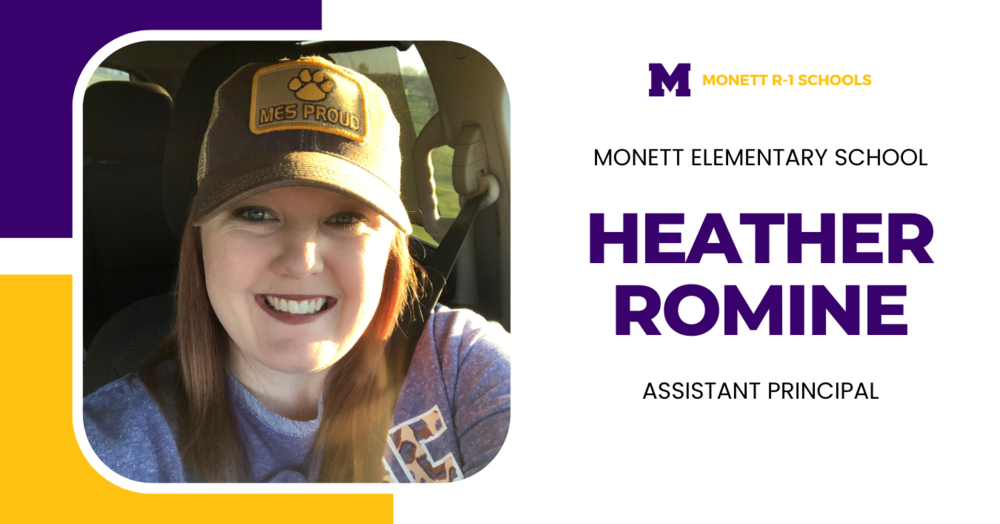 2023-2024 MES Assistant Principal - Heather Romine | Monett R-1 School District